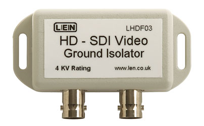HD SDI Galvanic video and ground path isolator, 4kV breakdown : LEN ...