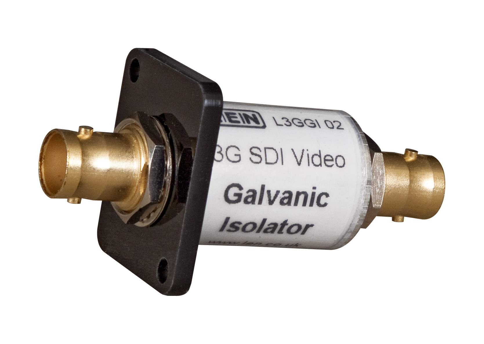 3G HD SDI Galvanic video & ground path isolator, In Line panel mount ...